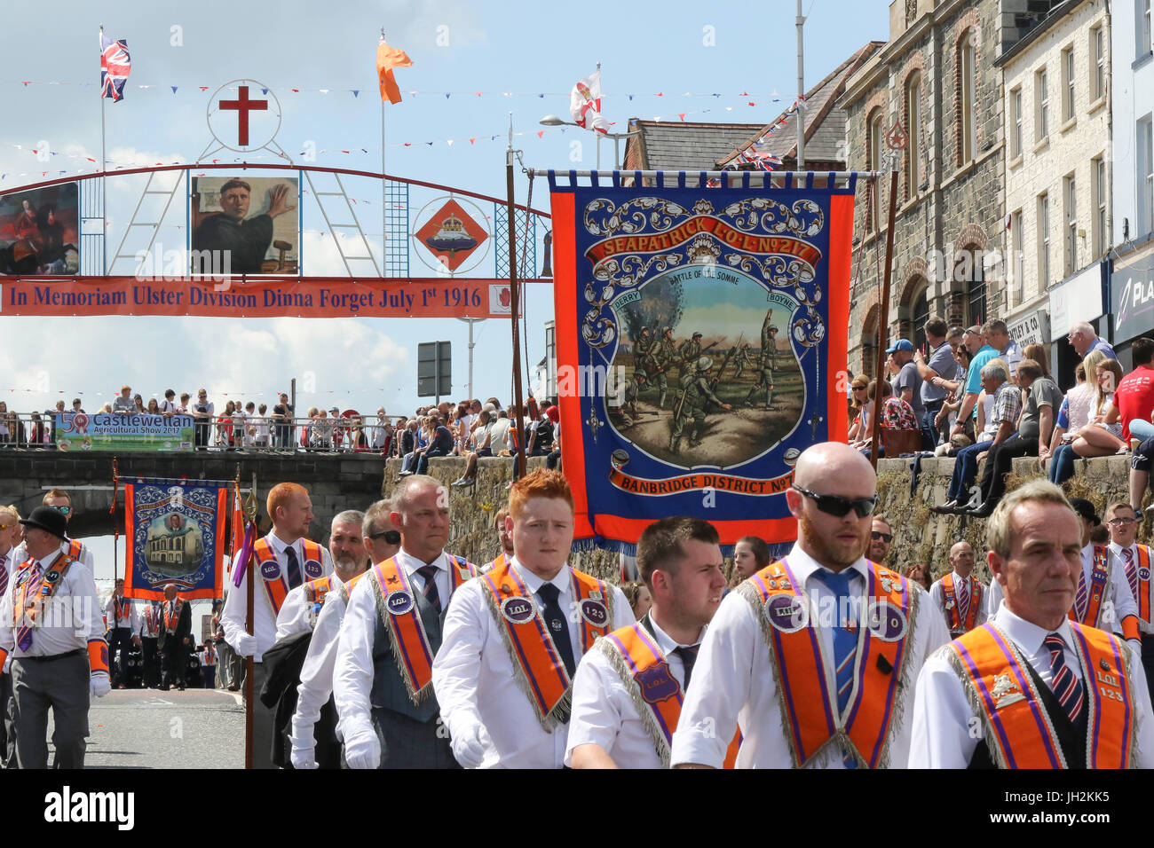 Banbridge, County Down, Northern Ireland. 12th July 2017. The Twelfth ...
