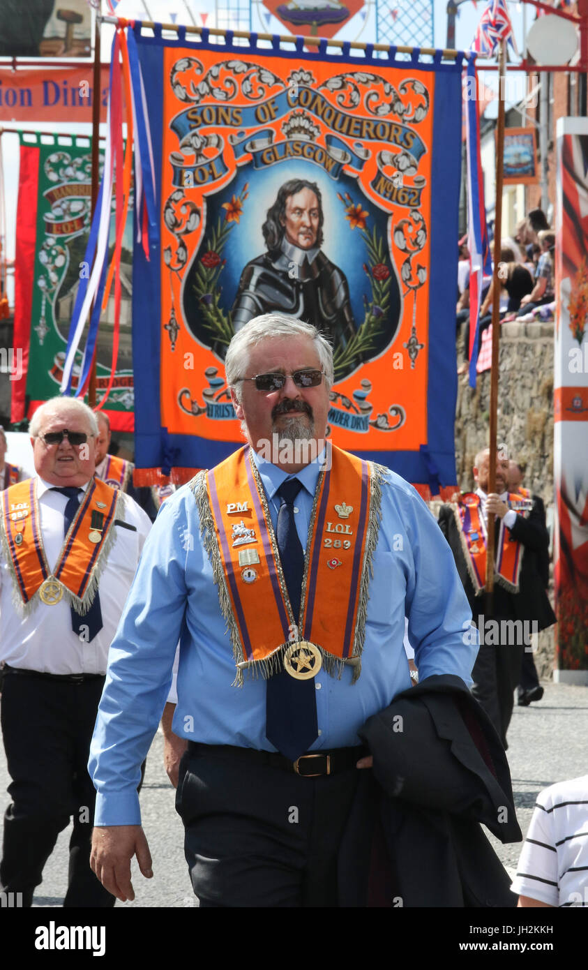 Banbridge, County Down, Northern Ireland. 12th July 2017. The Twelfth ...
