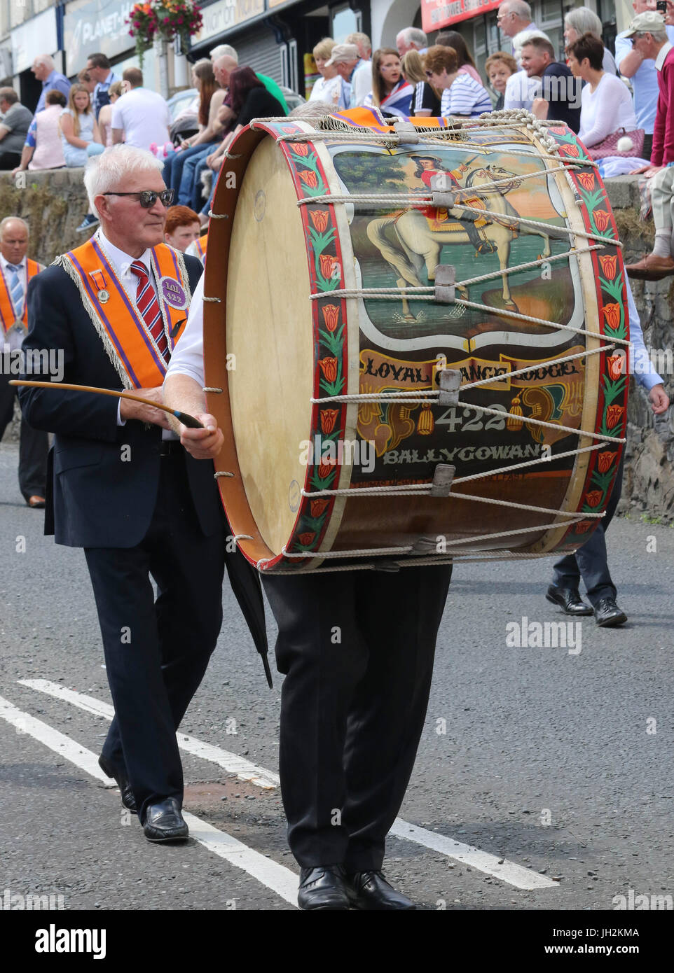 Lambeg drummers hi-res stock photography and images - Alamy