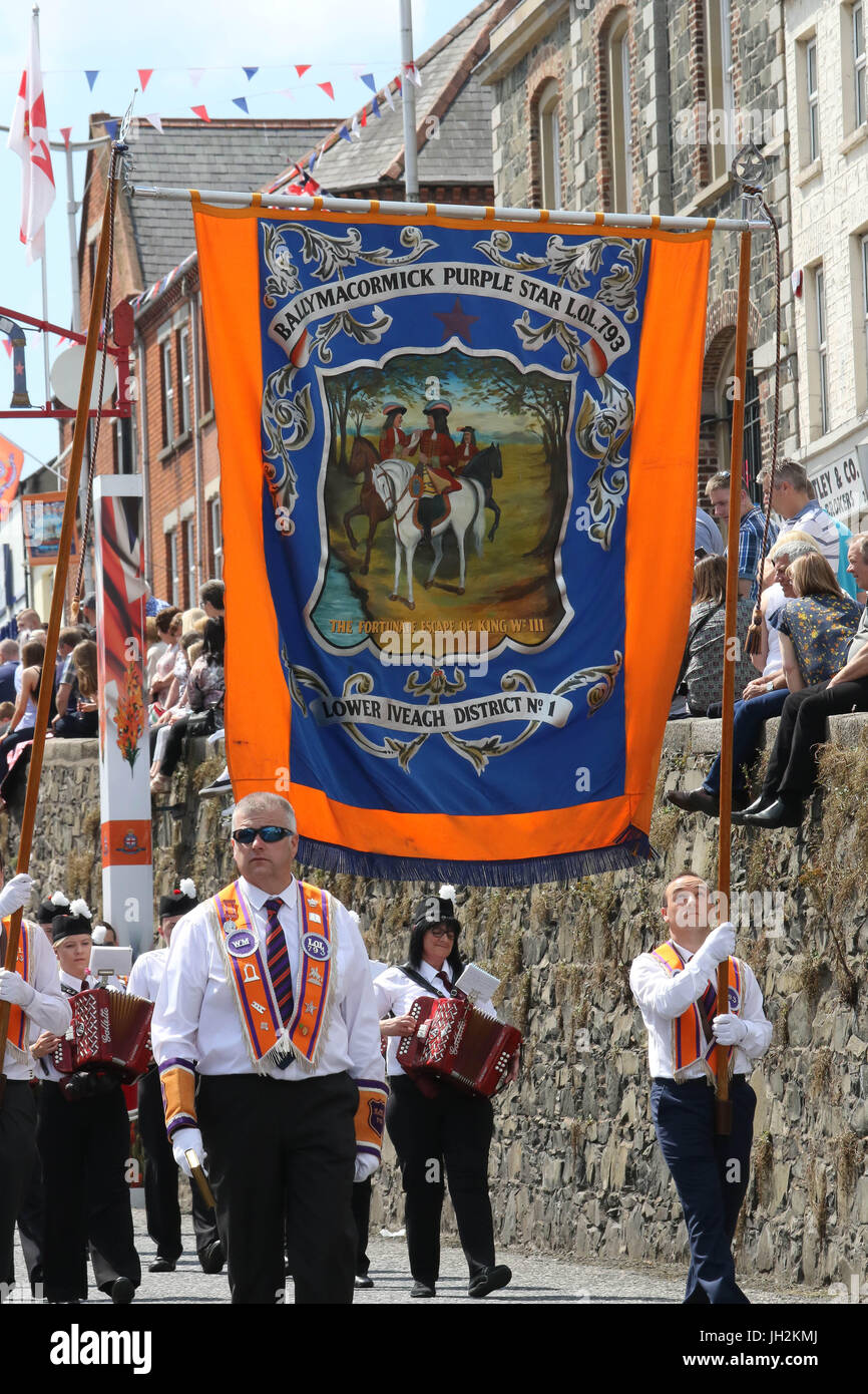Banbridge, County Down, Northern Ireland. 12th July 2017. The Twelfth ...