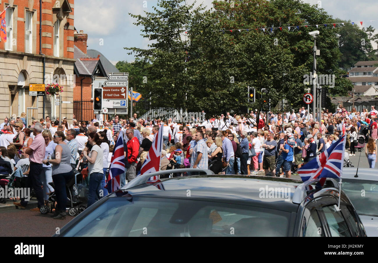 Banbridge, County Down, Northern Ireland. 12th July 2017. The Twelfth ...