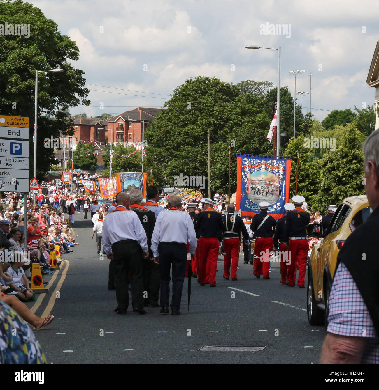 Banbridge, County Down, Northern Ireland. 12th July 2017. The Twelfth ...