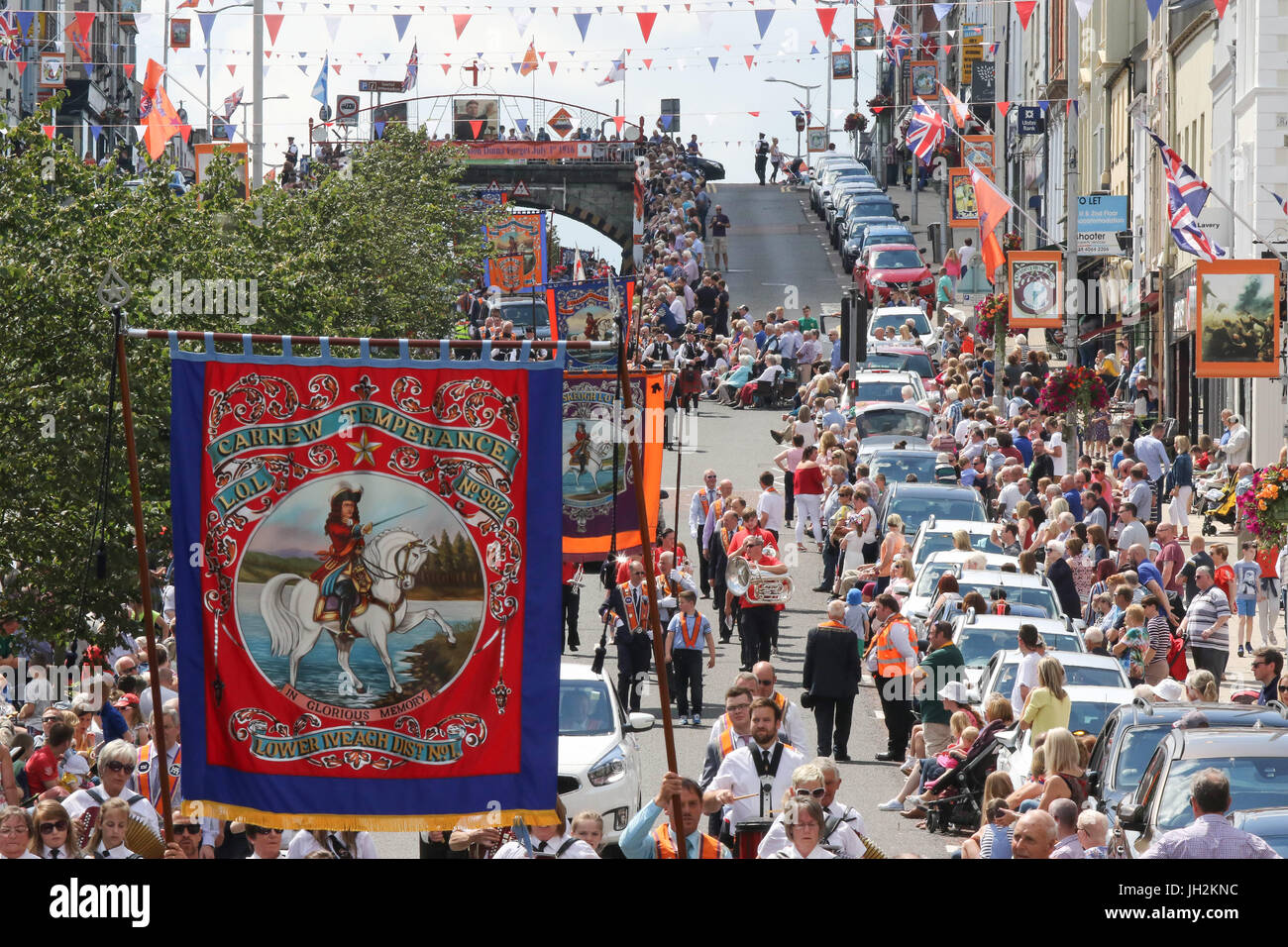 Banbridge, County Down, Northern Ireland. 12th July 2017. The Twelfth ...