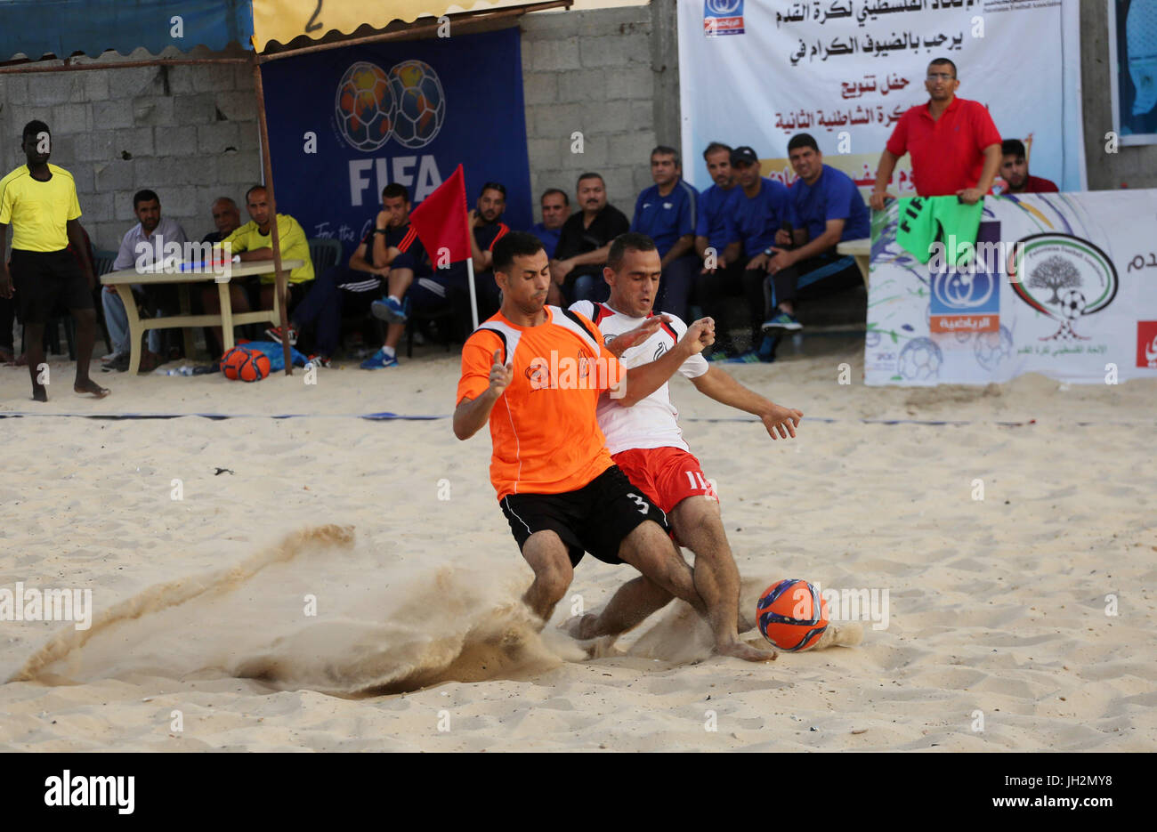 Gaza City, Gaza Strip, Palestinian Territory. 13th July, 2017 ...