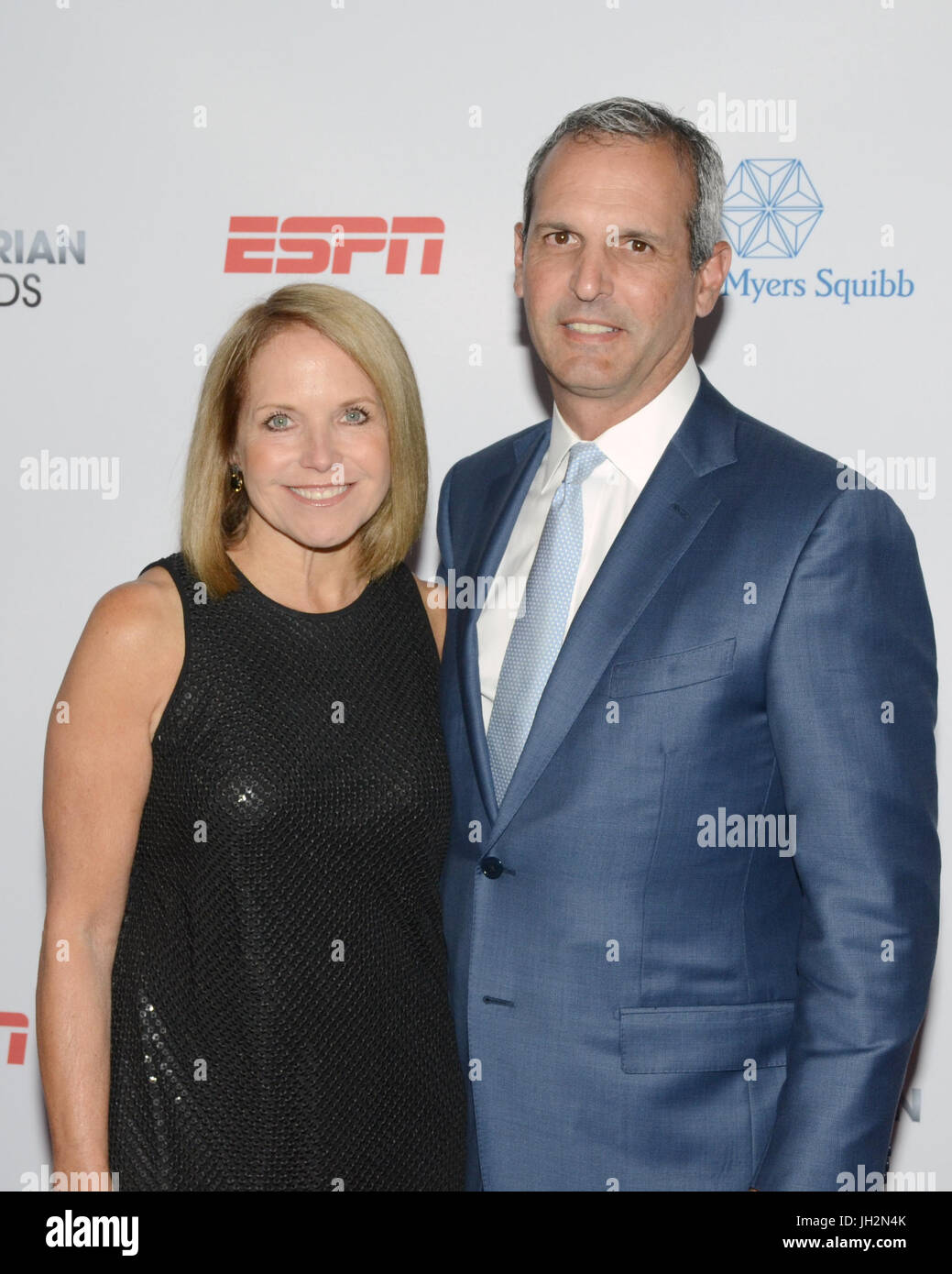 Katie Couric John Molner attends 3rd Annual Sports Humanitarian Year ...