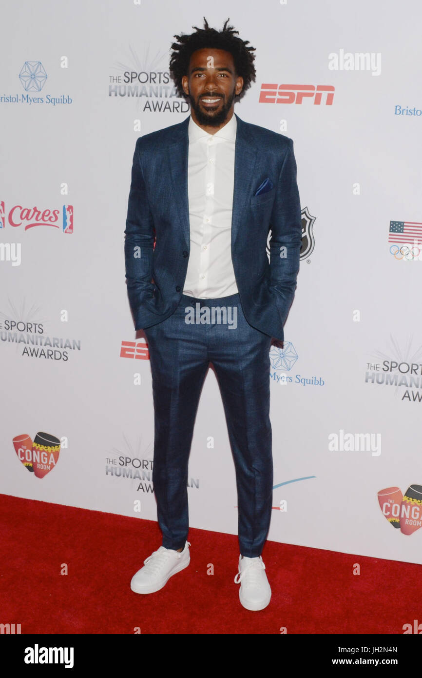 Mike Conley Jr. attends 3rd Annual Sports Humanitarian Year Awards LA ...