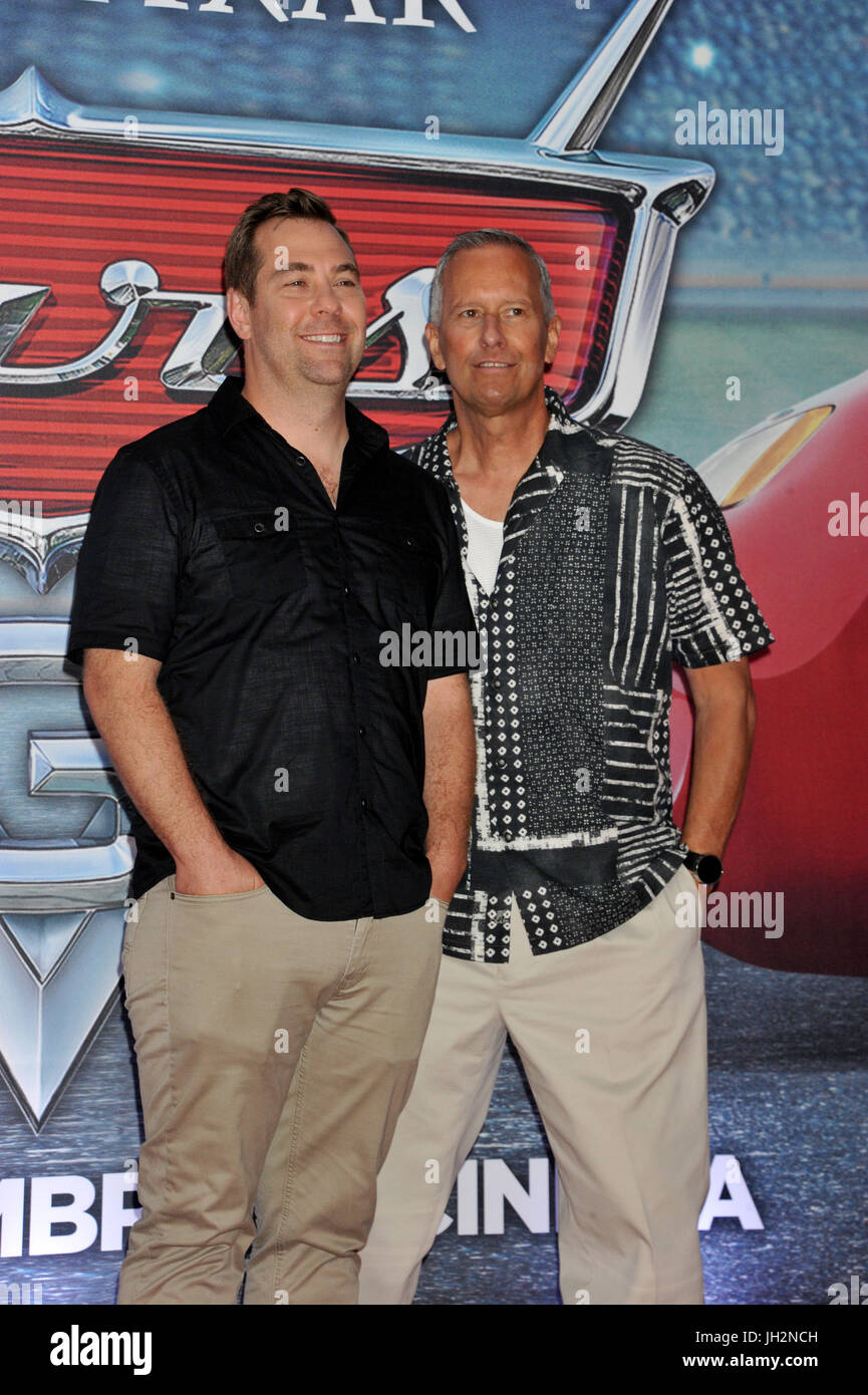 Roma, Photocall "Cars 3 " . Pictured : Brian Fee; Kevin Reher Stock ...