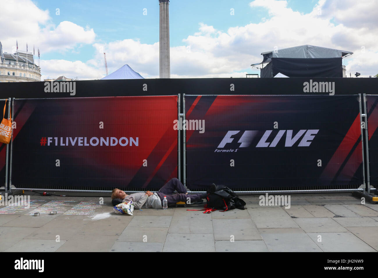 F1 live trafalgar square hi-res stock photography and images - Alamy