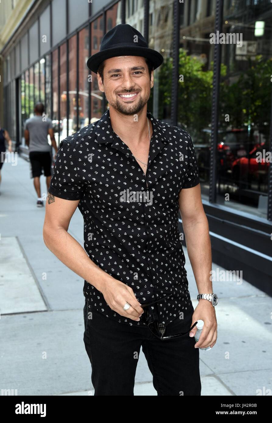 New York, NY, USA. 12th July, 2017. J.R. Ramirez, out promoting his ...