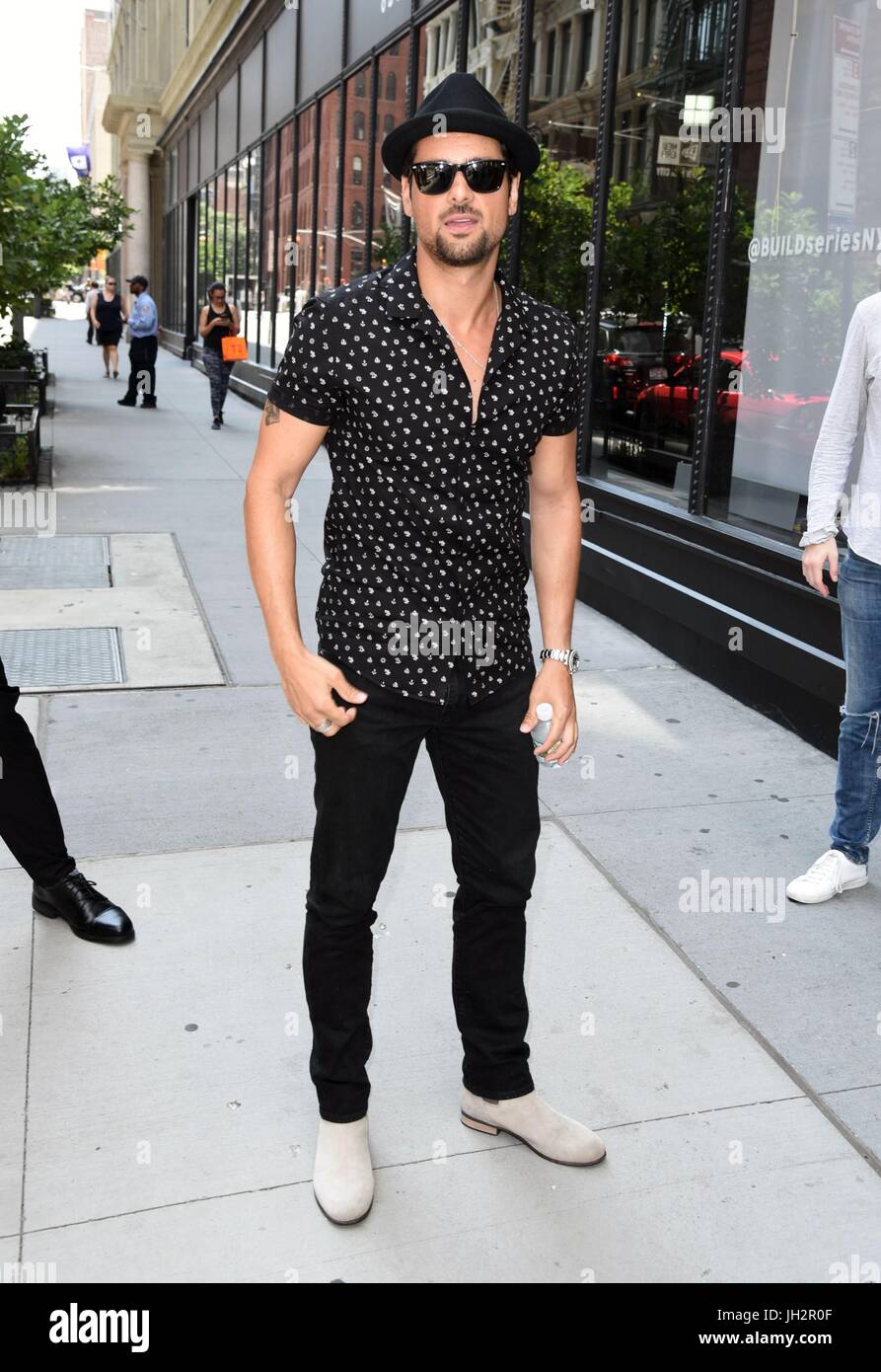 New York, NY, USA. 12th July, 2017. J.R. Ramirez, out promoting his ...