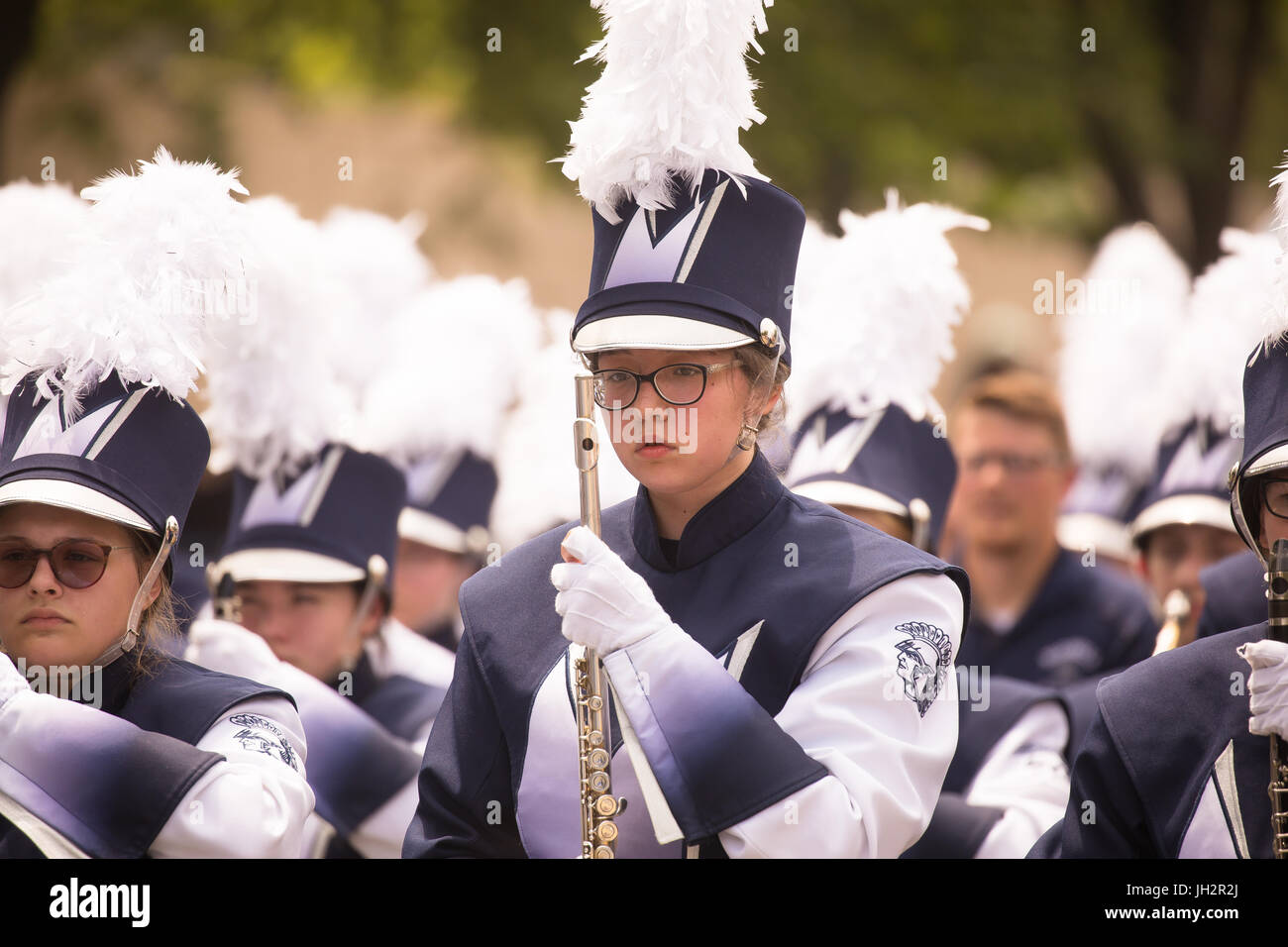 The Northeast Jones H.S. Tiger Pride Marching Band (Laurel, Miss ...
