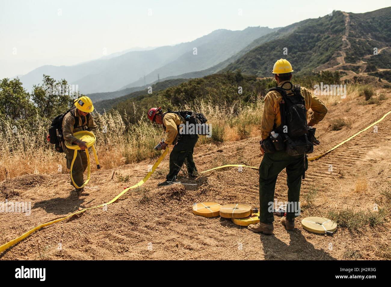 Fire containment line hi-res stock photography and images - Alamy