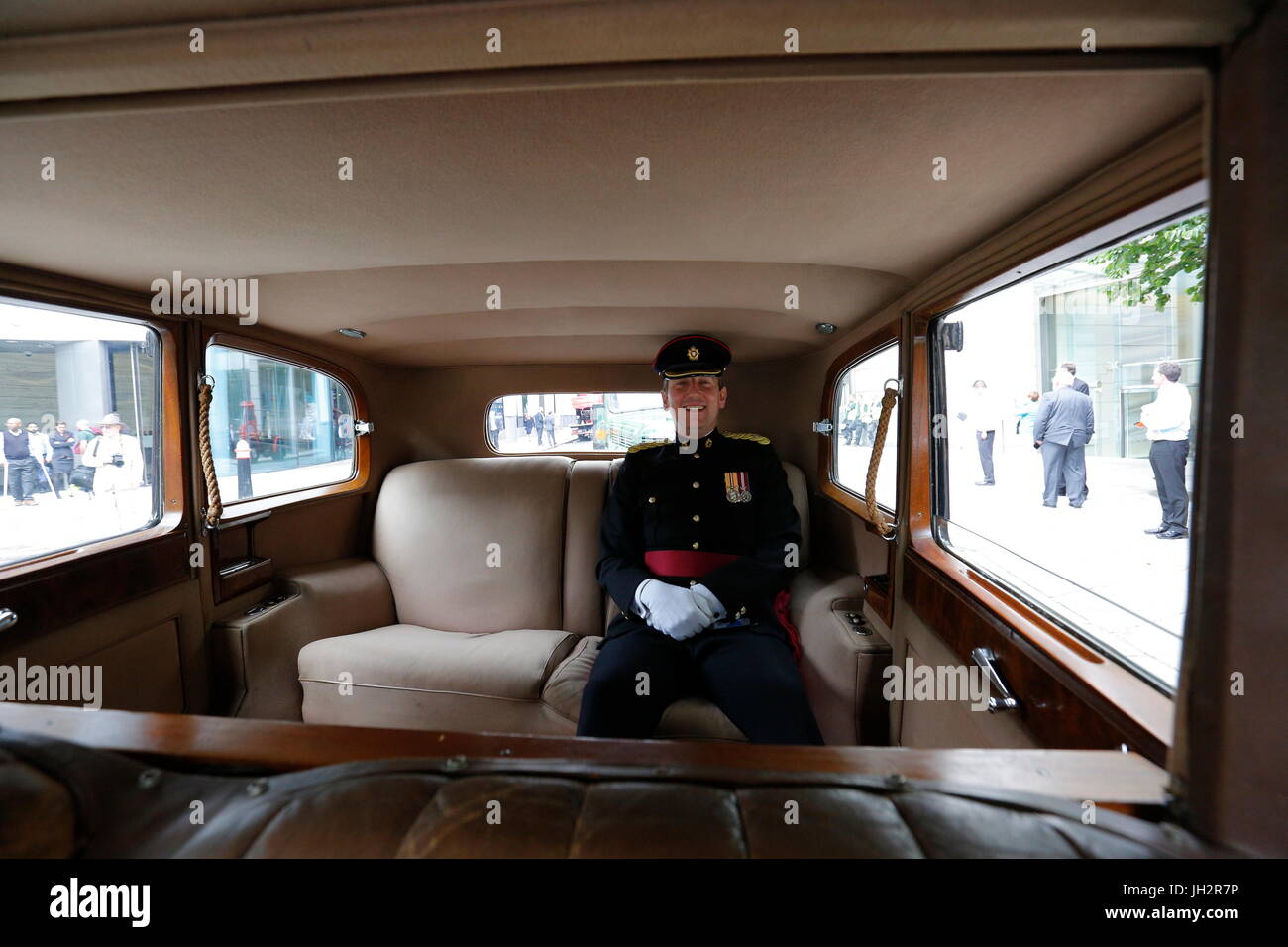 London, UK. 12th Jul, 2017. At the City of London Guildhall yard ...