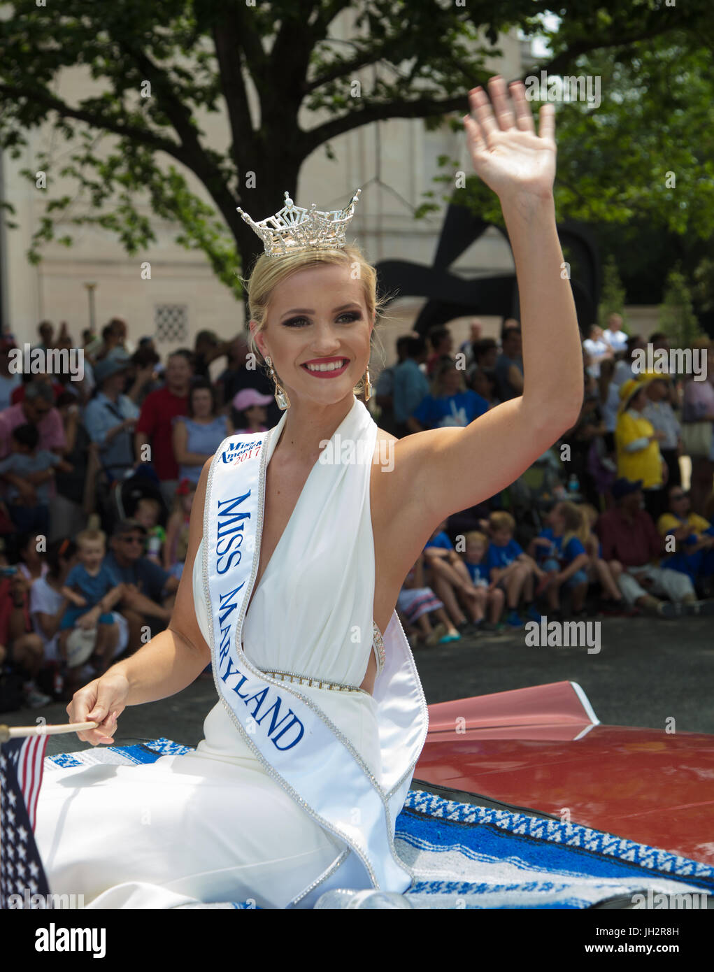 Miss Maryland 2017 Kathleen Masek at the National Independence Day ...