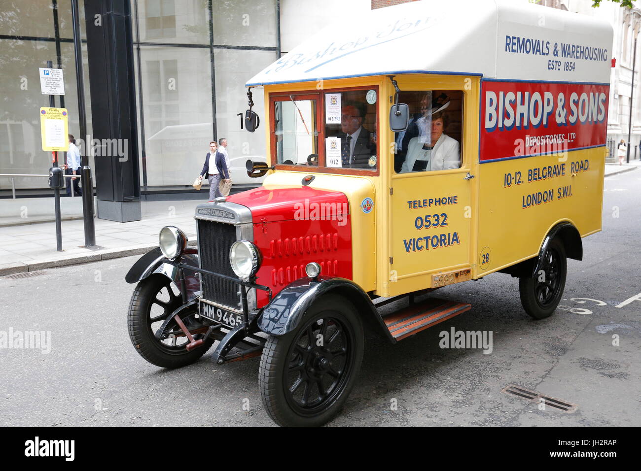 London, UK. 12th Jul, 2017. At the City of London Guildhall yard ...