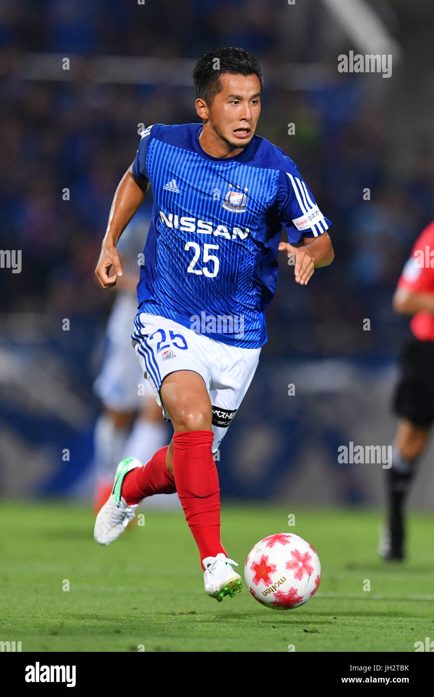 NHK Spring Mitsuzawa Football Stadium, Kanagawa, Japan. 12th July, 2017 ...