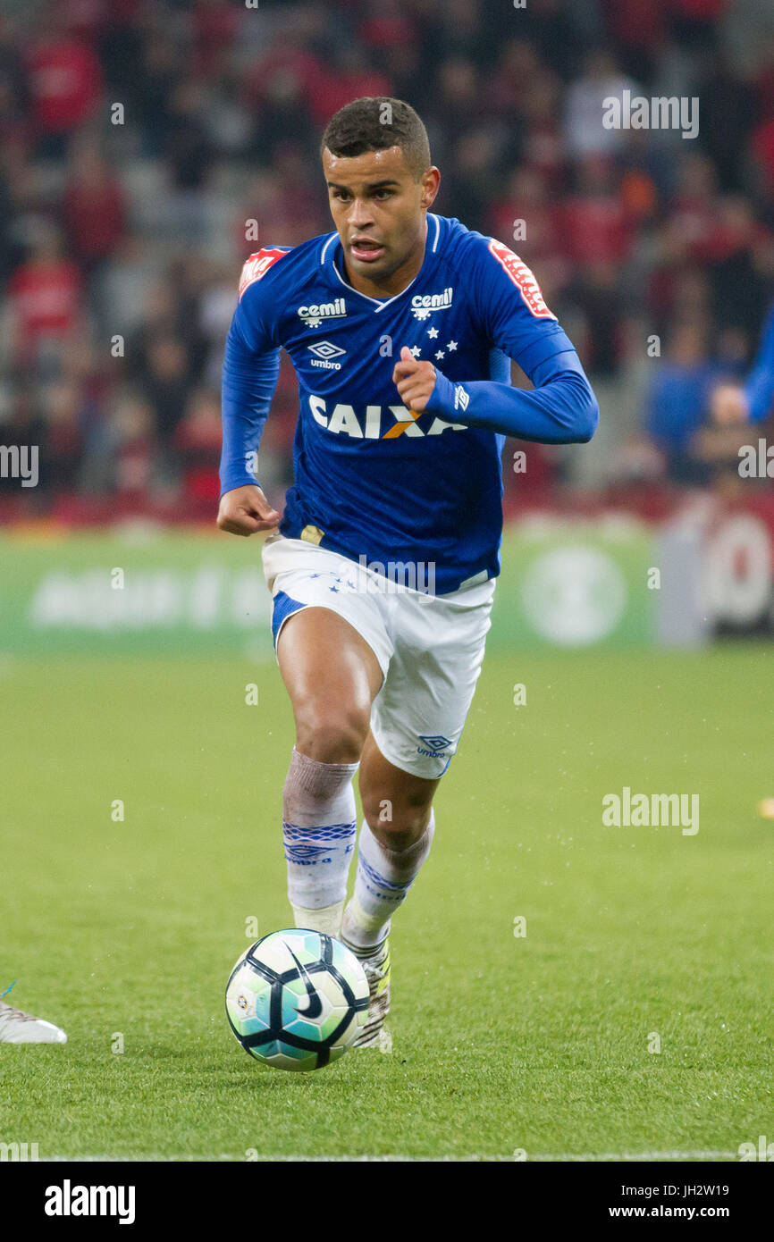 Curitiba, Brazil. 12th July, 2017. Alisson do Cruzeiro during Atlético ...