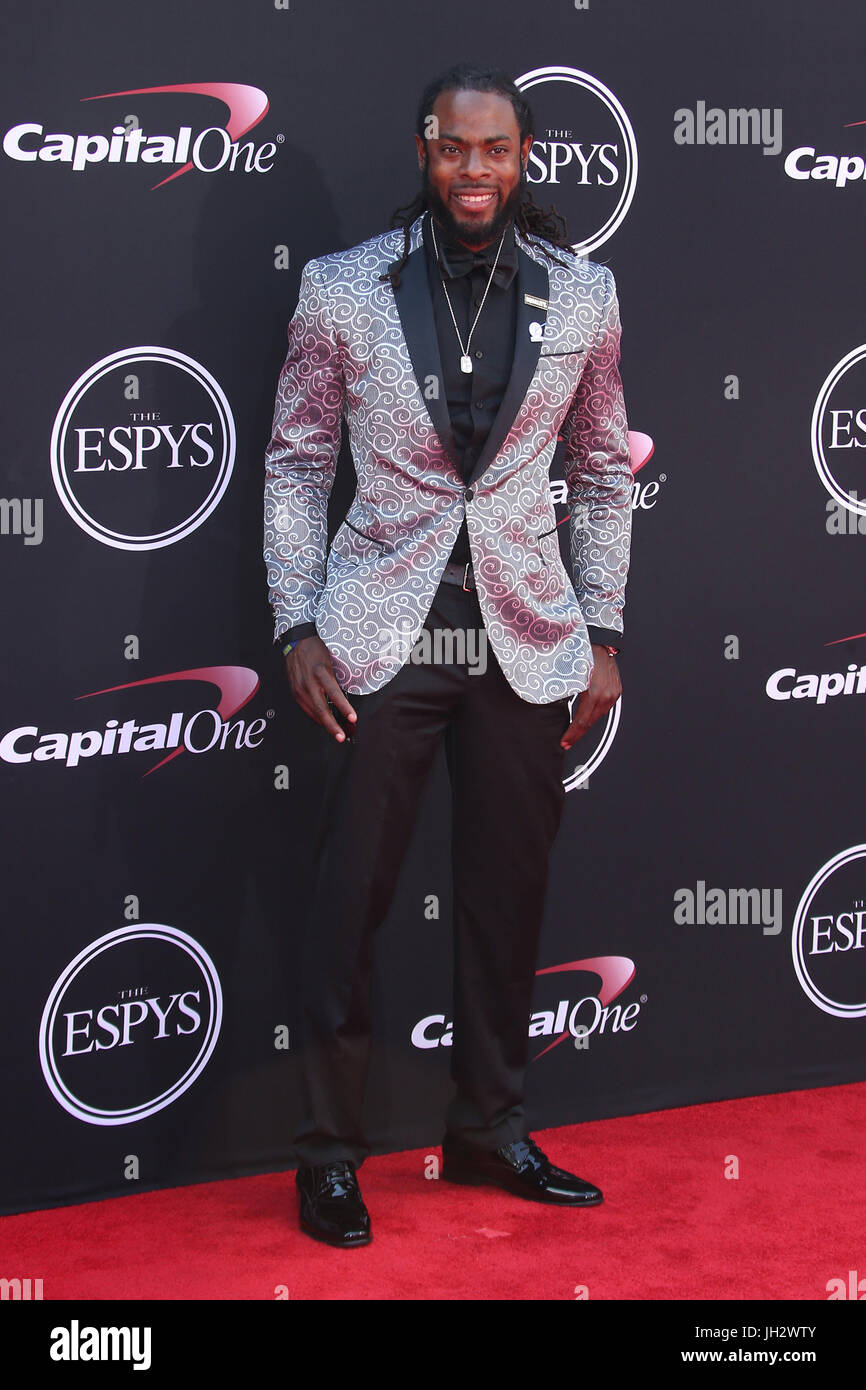 Los Angeles, Ca, USA. 12th July, 2017. Richard Sherman at The 25th ...