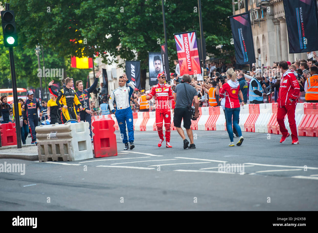 Trafalgar Square, London, United Kingdom. 12th July 2017. Sebastian ...