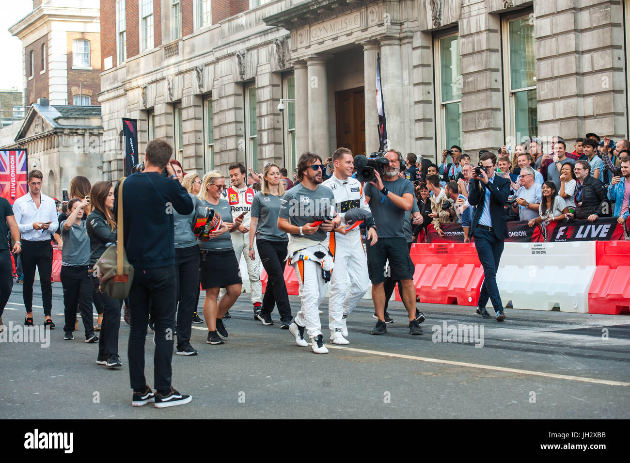 Trafalgar Square, London, United Kingdom. 12th July 2017. Fernando ...