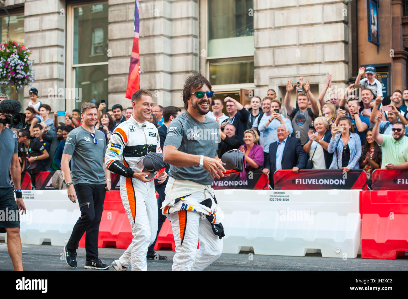 Trafalgar Square, London, United Kingdom. 12th July 2017. Fernando ...