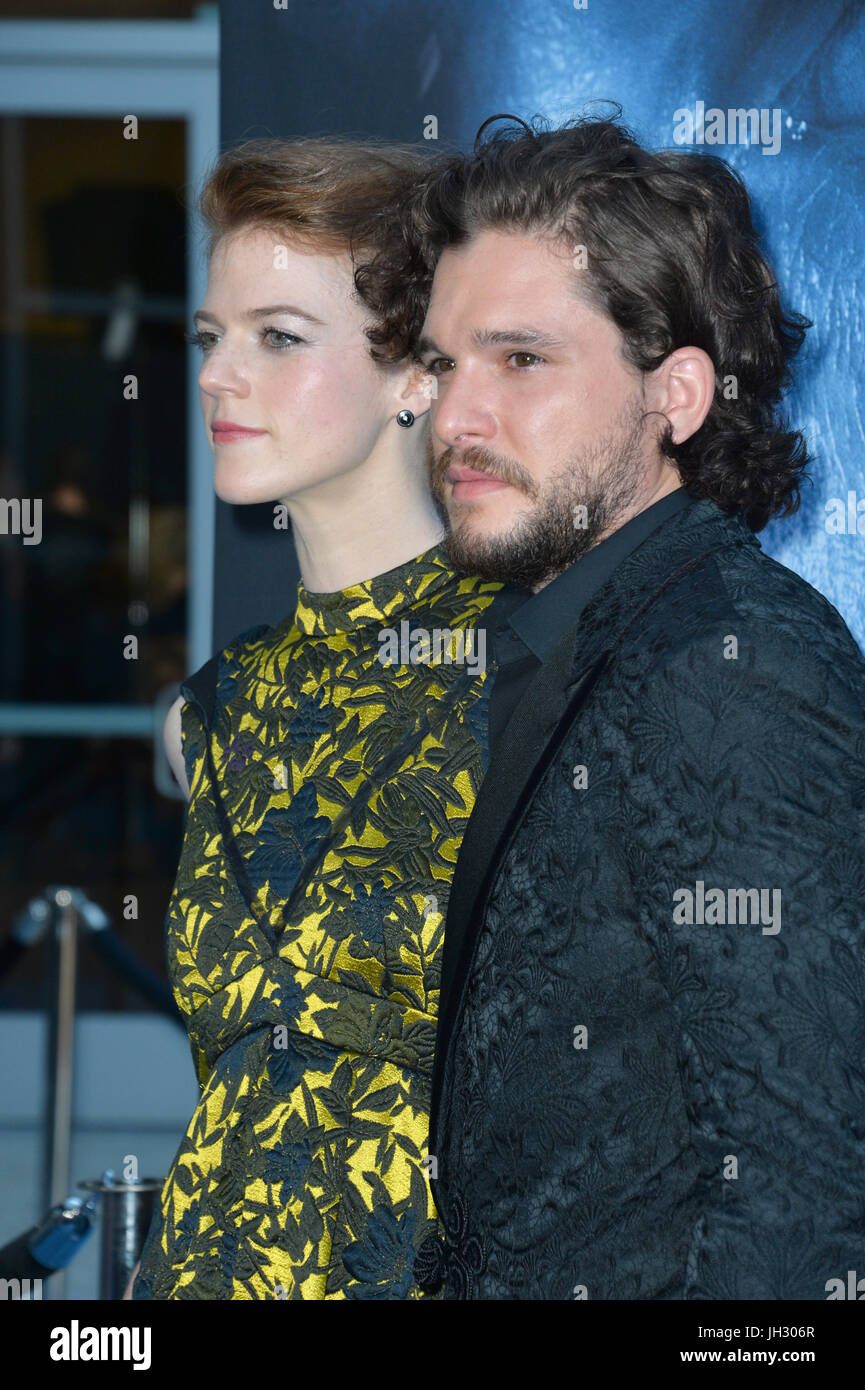 Los Angeles, USA. 12th July, 2017. Actor Kit Harington & girlfriend ...