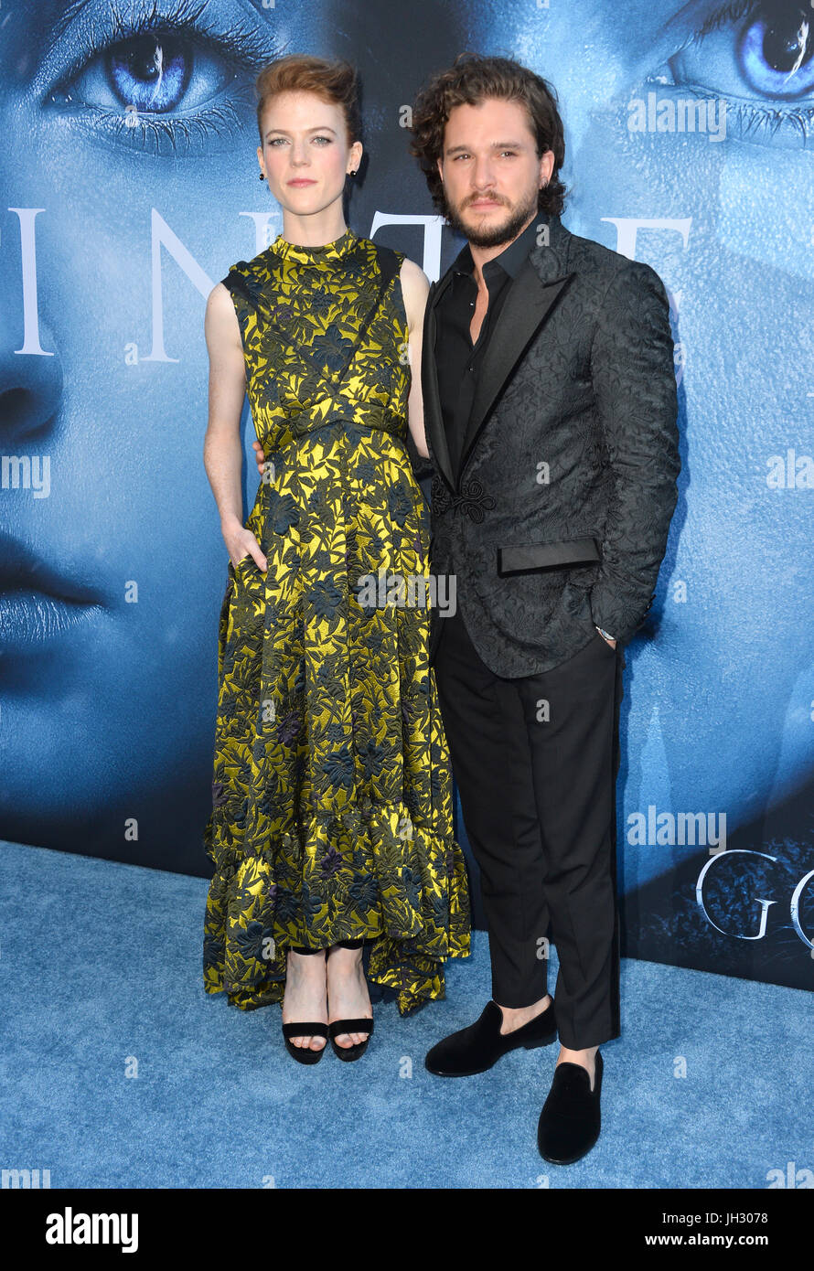 Los Angeles, USA. 12th July, 2017. Actor Kit Harington & girlfriend ...