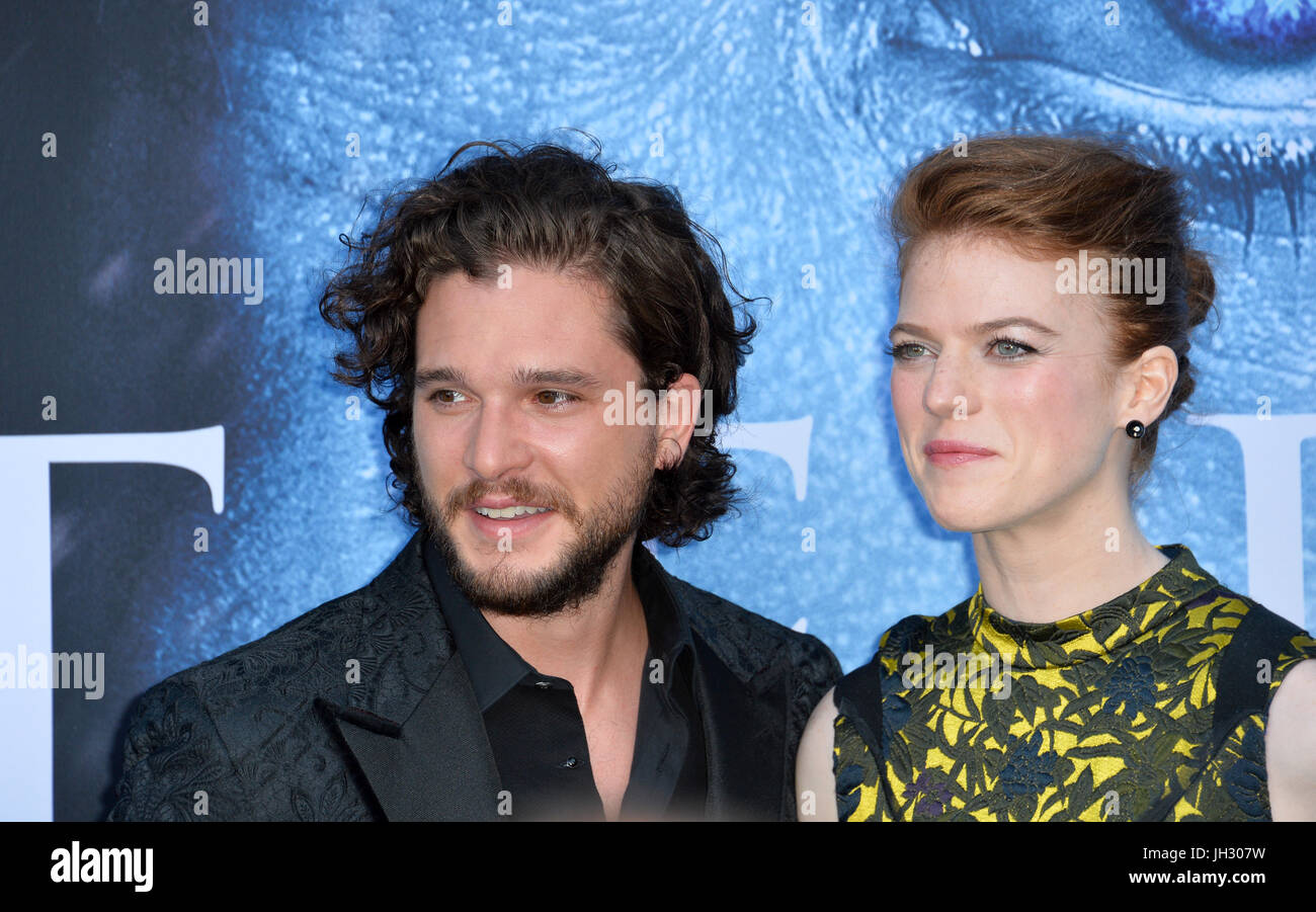 Los Angeles, USA. 12th July, 2017. Actor Kit Harington & girlfriend ...