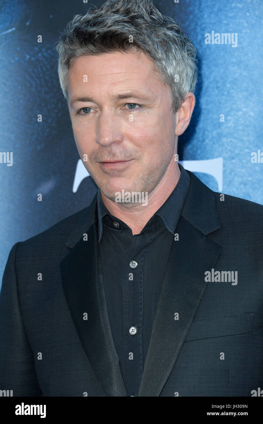 Los Angeles, USA. 12th July, 2017. Actor Aidan Gillen at the season ...