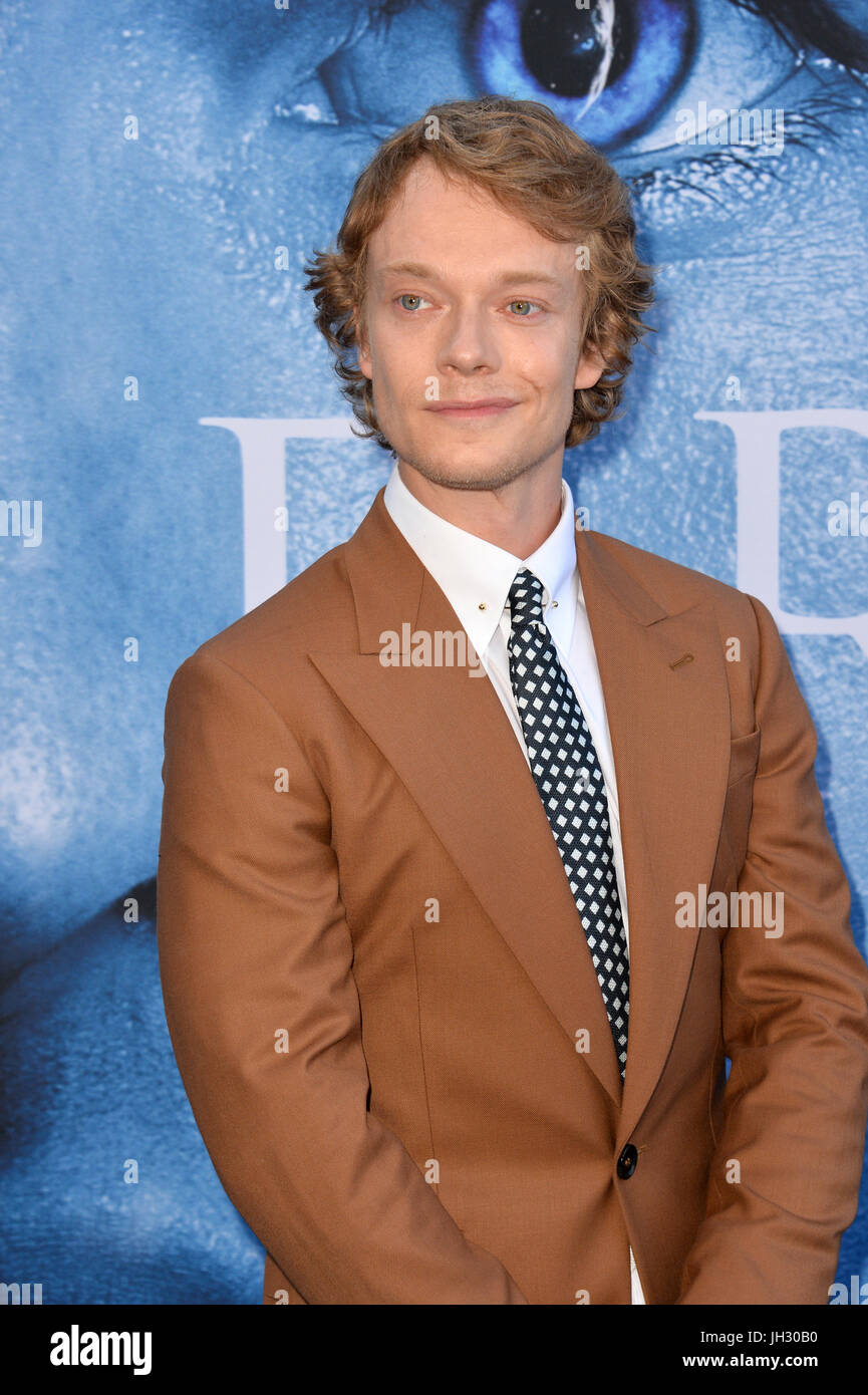 Los Angeles, USA. 12th July, 2017. Actor Alfie Allen at the season ...