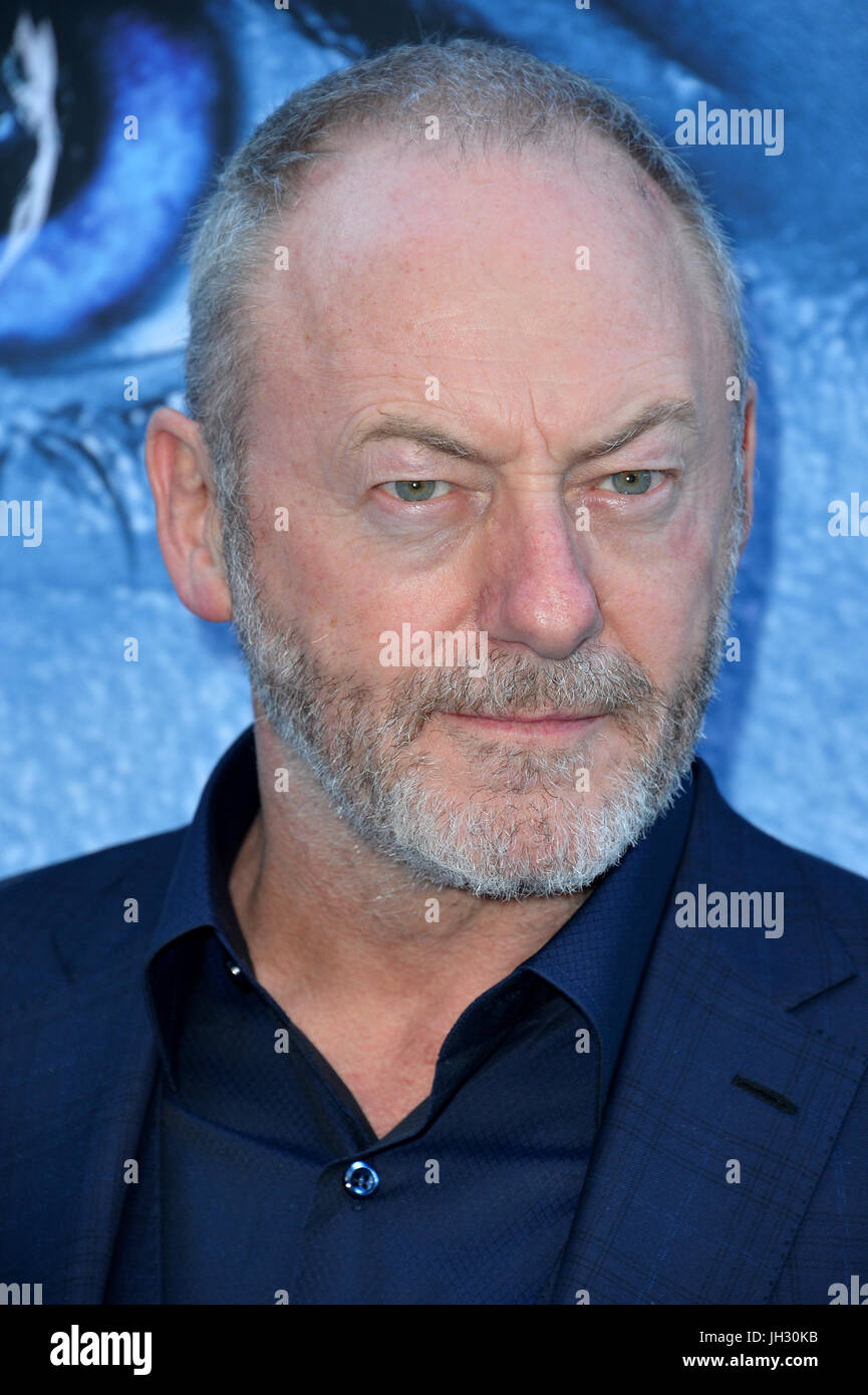 Los Angeles, USA. 12th July, 2017. Actor Liam Cunningham at the season ...