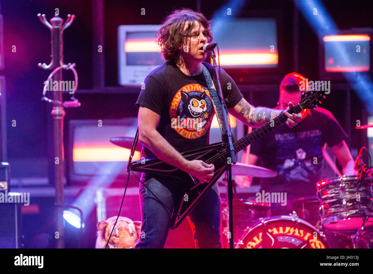 Gardone Riviera, Italy. 12th July, 2017. The American singer-songwriter ...