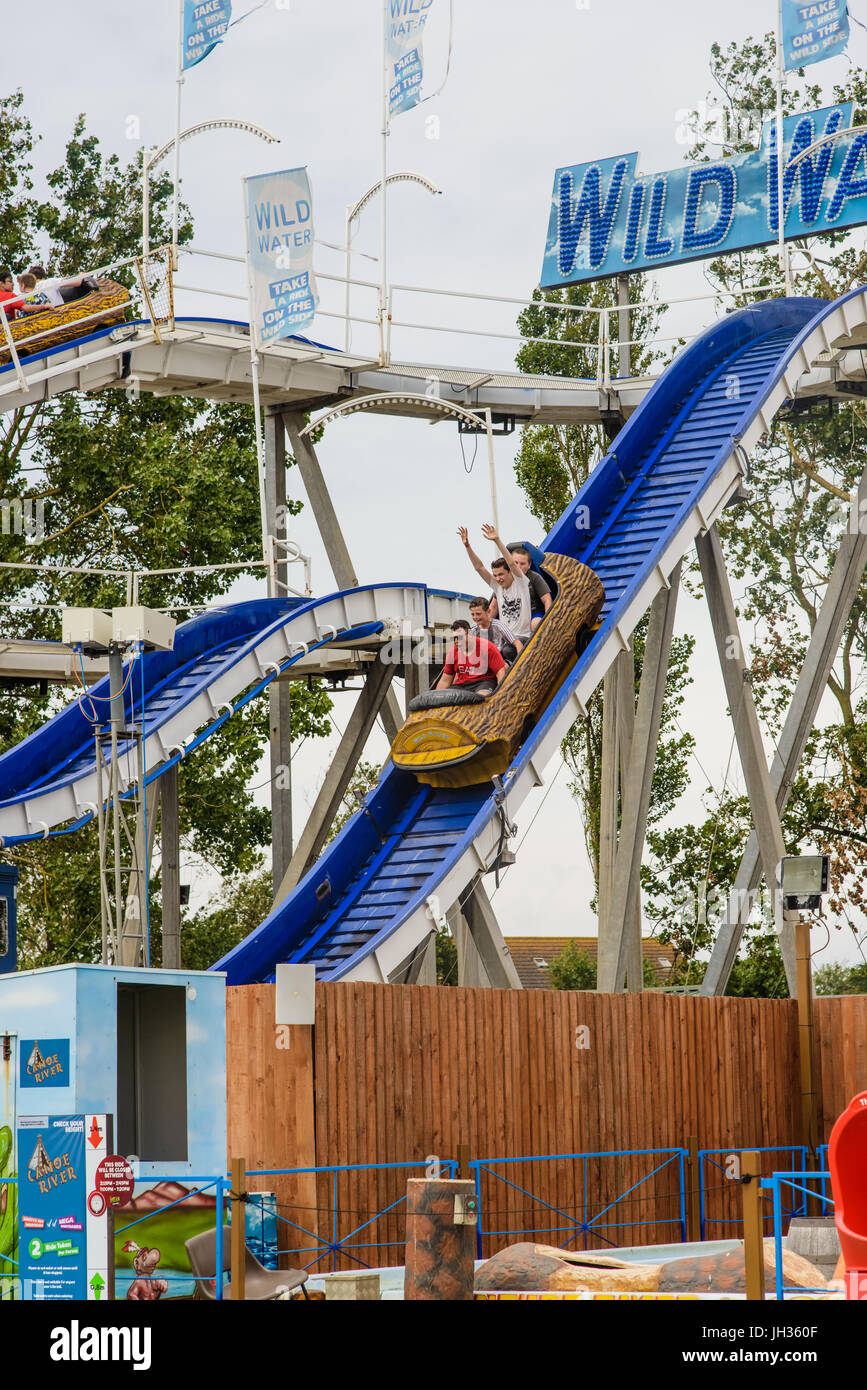 Brean Sands Fun Fair Somerset Stock Photo - Alamy