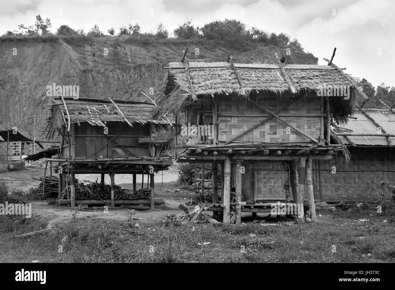 Present day Long Tieng, Laos, the main base for the CIA's Air America ...