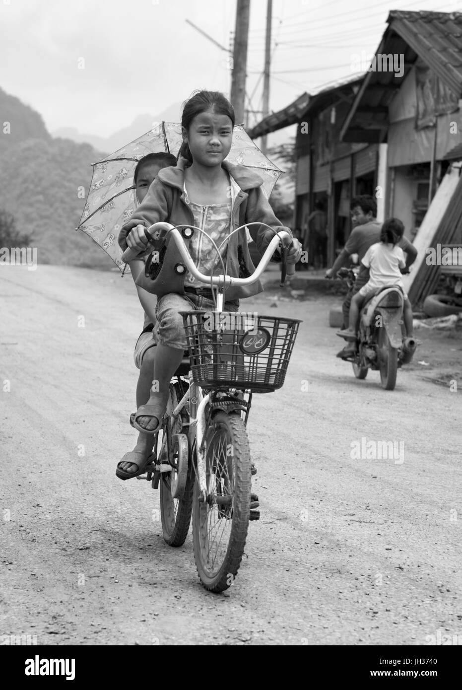 Present day Long Tieng, Laos, the main base for the CIA's Air America ...