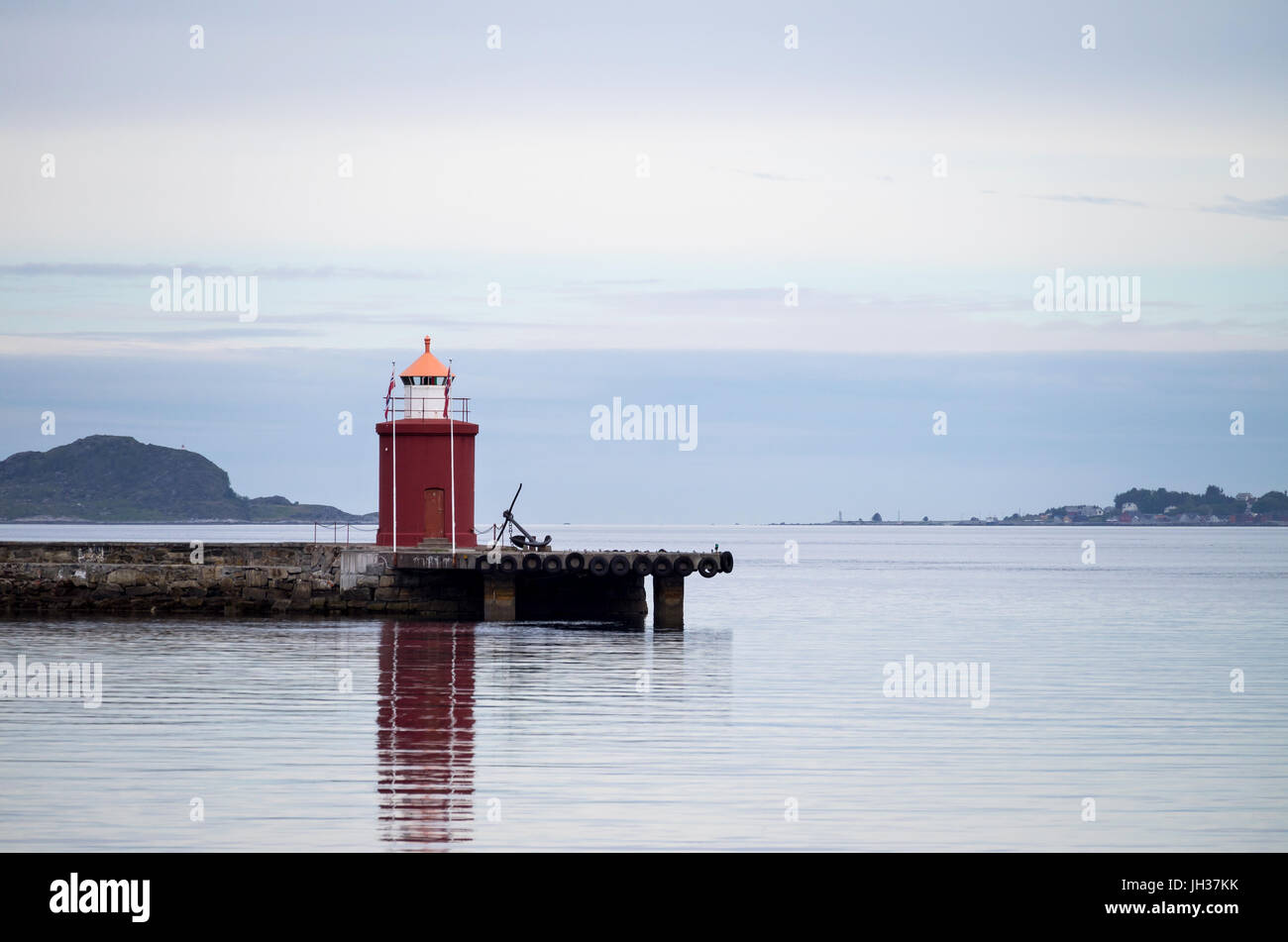 Historic norwegian lighthouse hi-res stock photography and images - Alamy