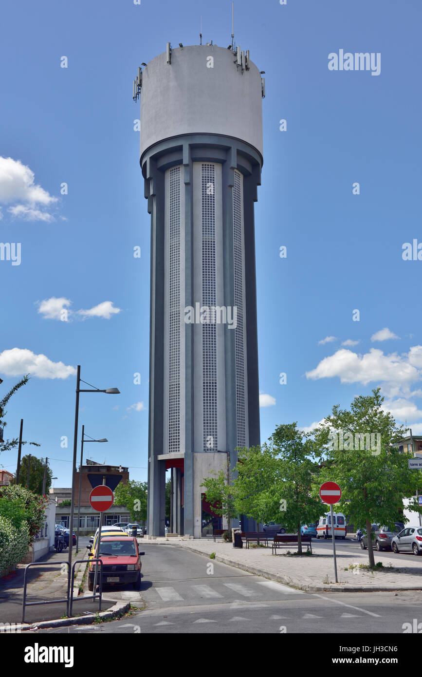 Concrete water tower hi-res stock photography and images - Alamy