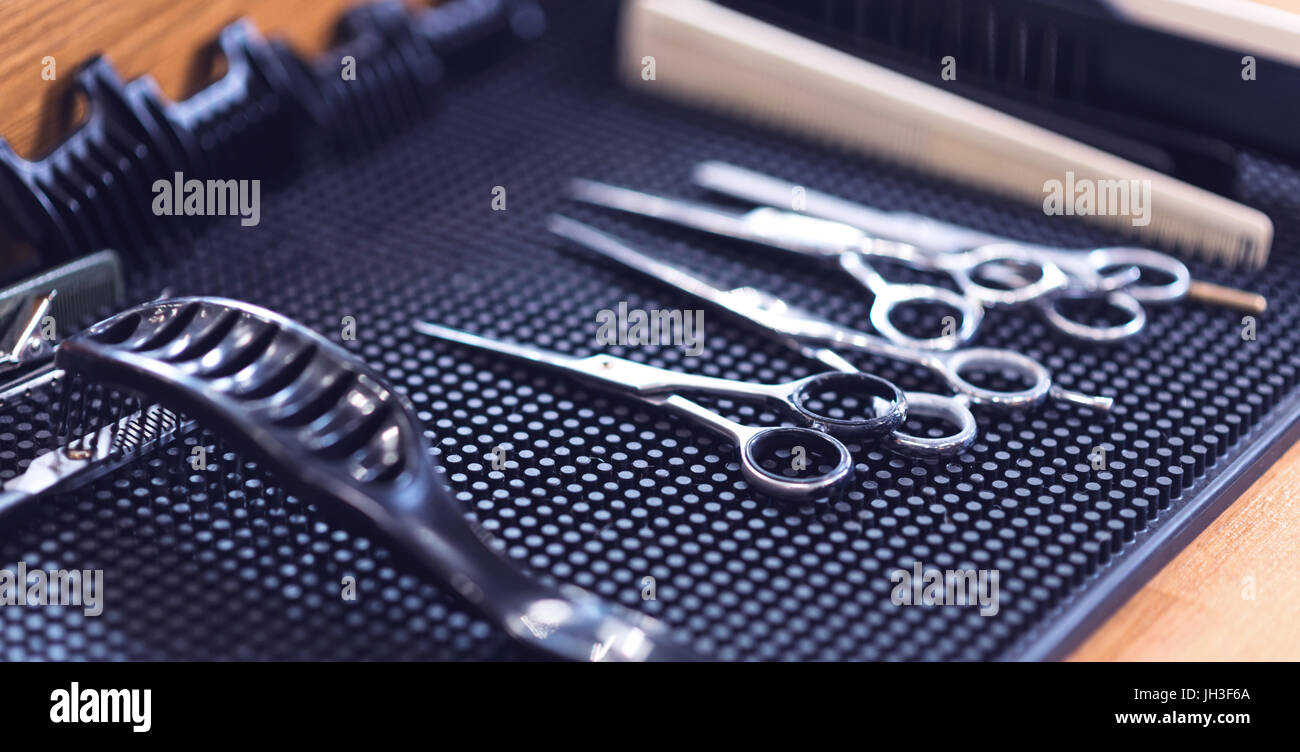 Salon instruments hi-res stock photography and images - Alamy