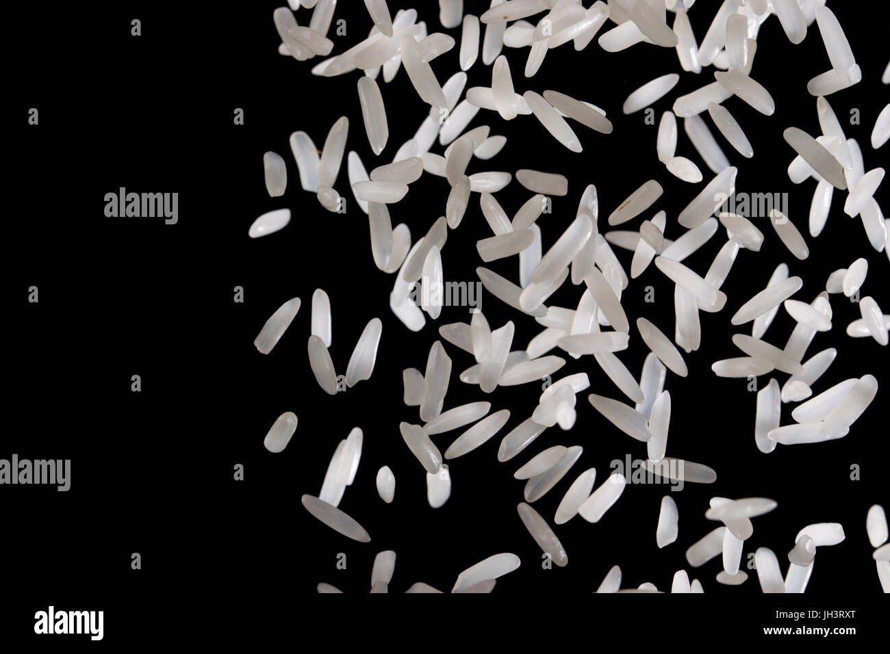 Rice is falling Stock Photo - Alamy