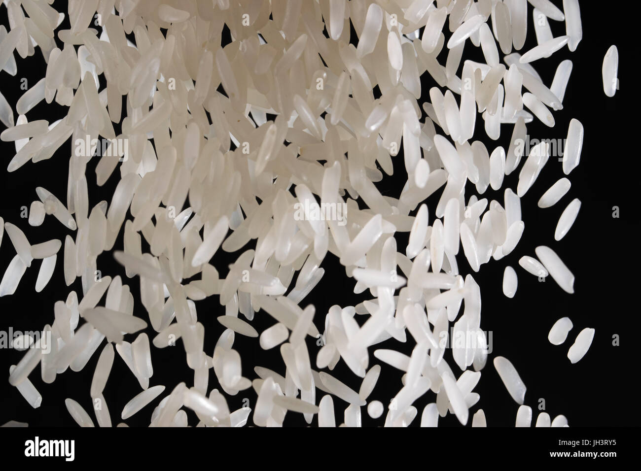Rice is falling Stock Photo - Alamy