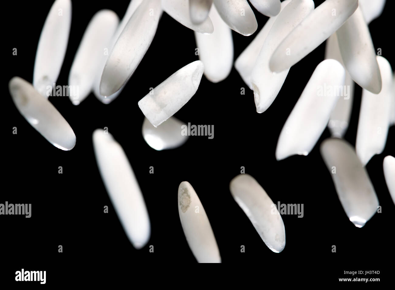 Rice is falling Stock Photo - Alamy