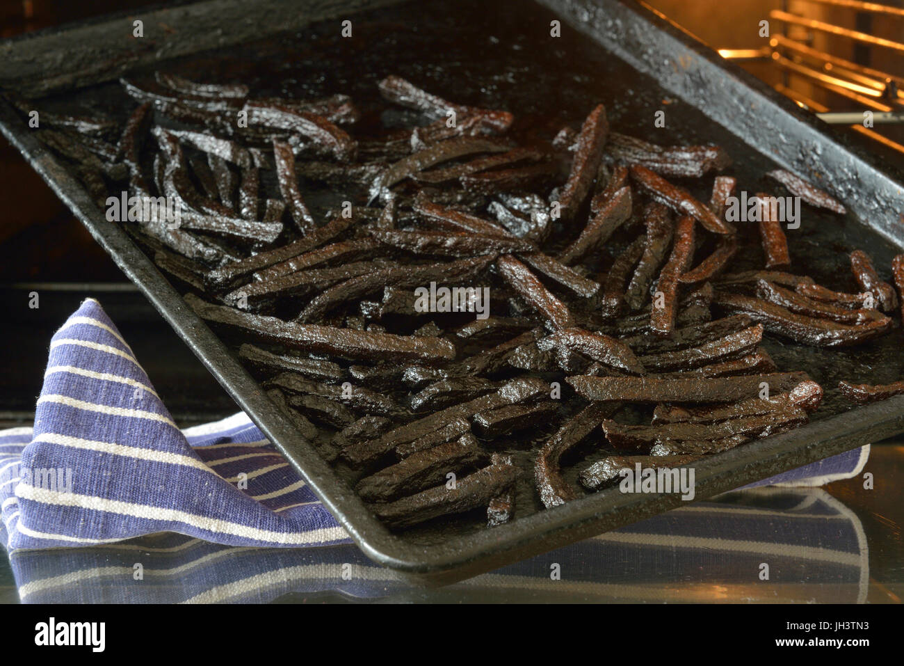 Burned chips hi-res stock photography and images - Alamy