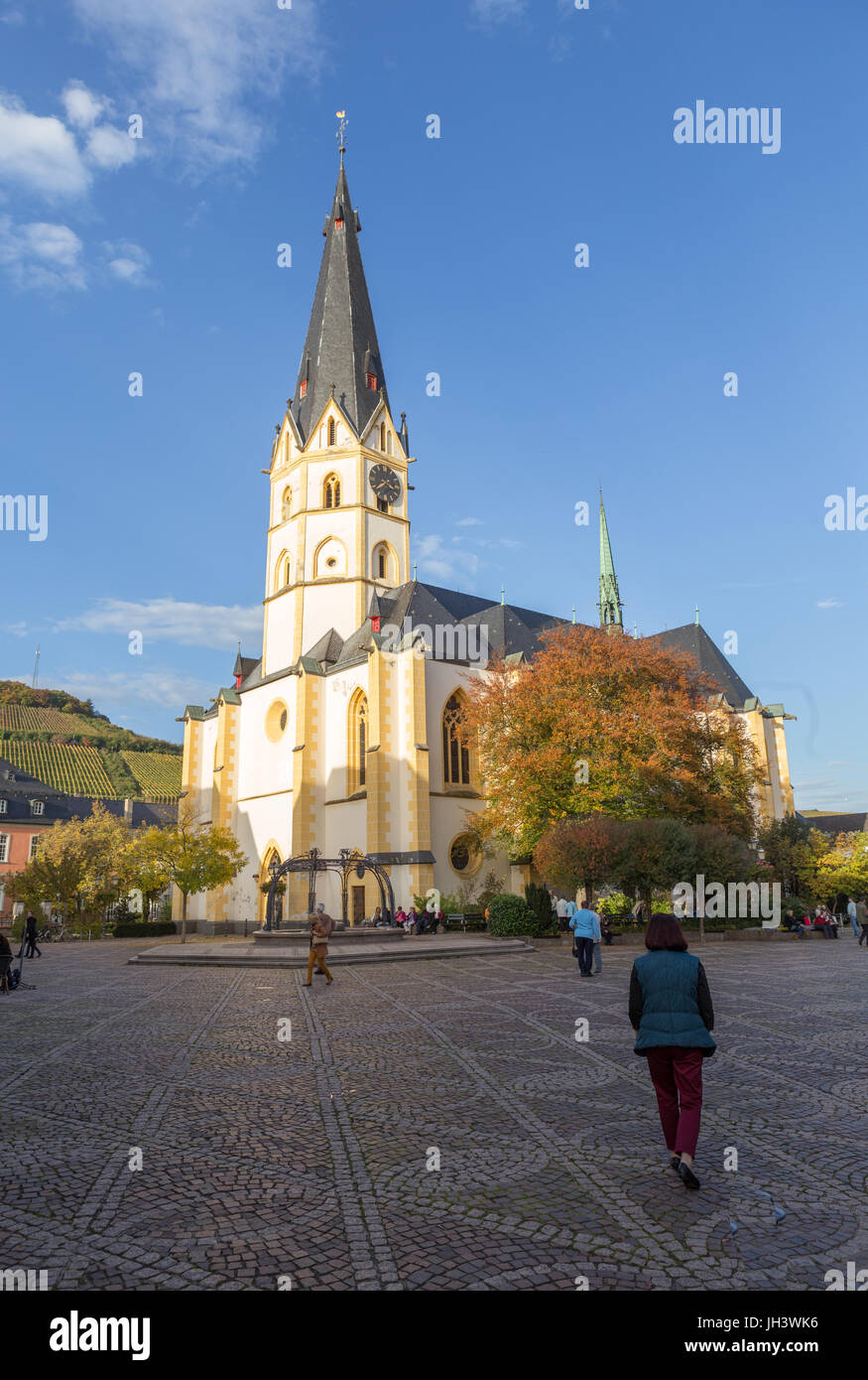 Ahrweiler in the Ahr valley Stock Photo - Alamy