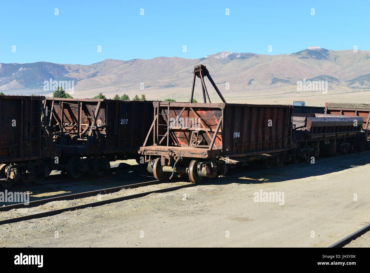 Iron road carriages hi-res stock photography and images - Alamy