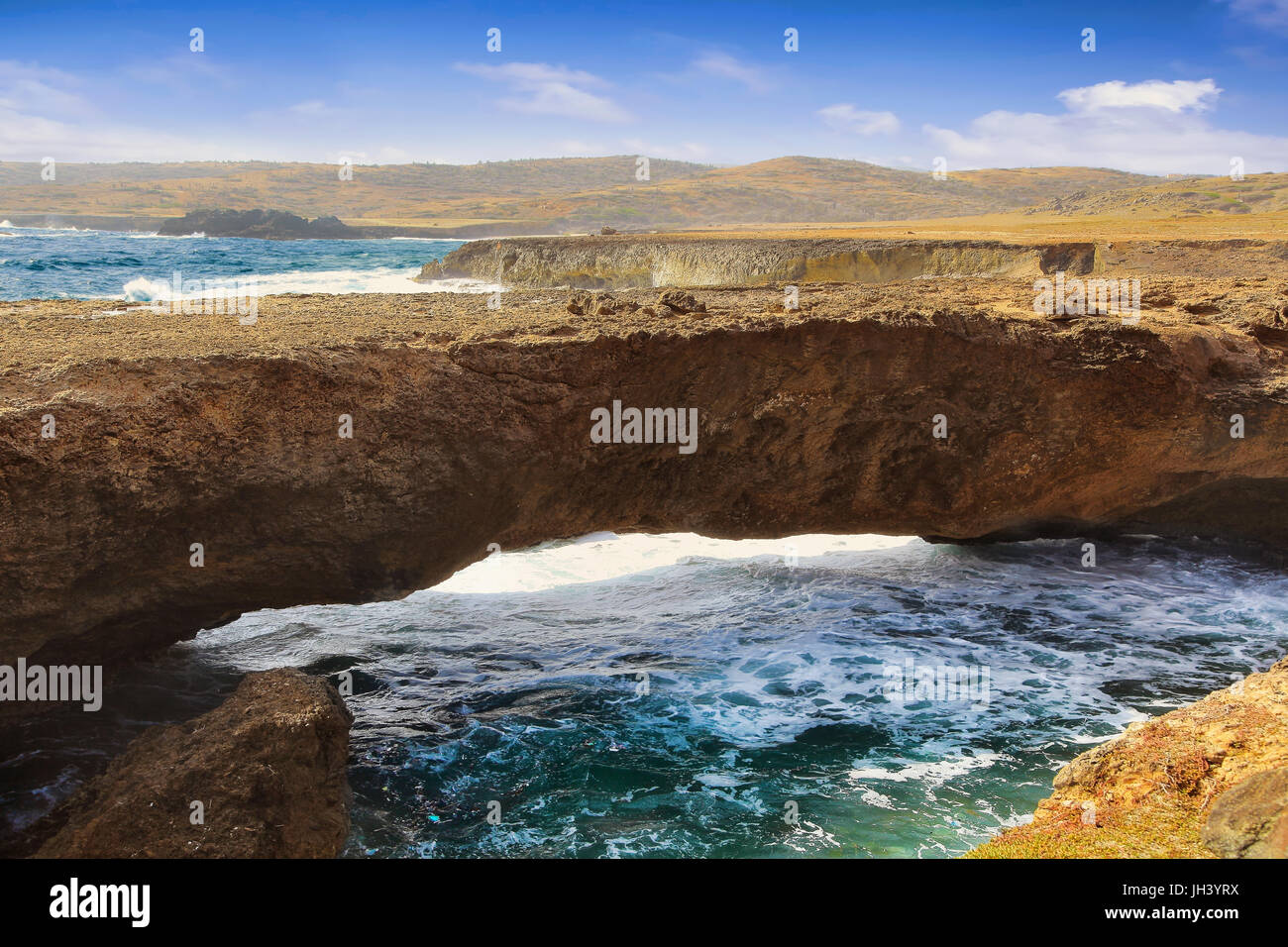 Aruba natural bridge hi-res stock photography and images - Alamy