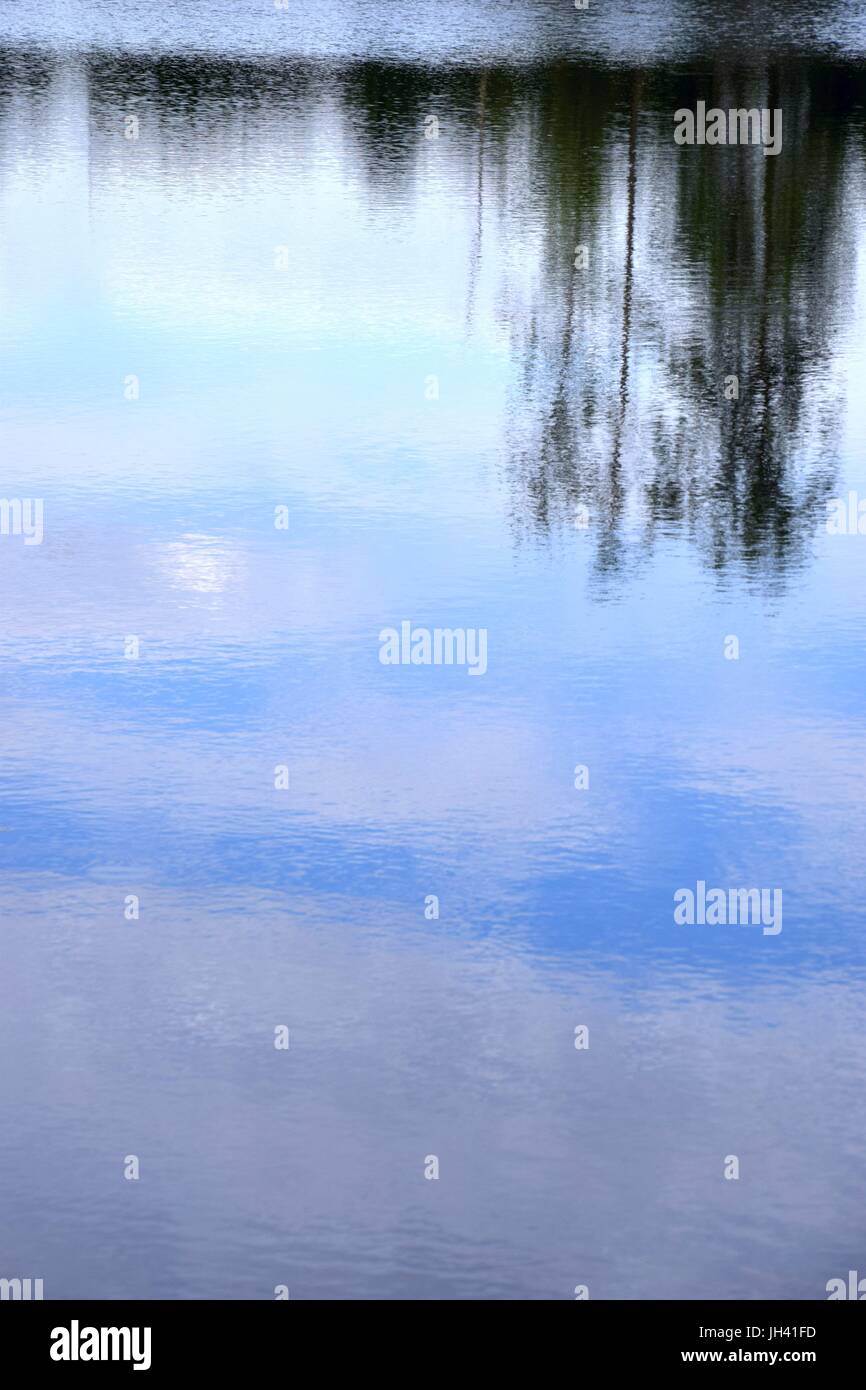 water reflection, Abstract reflection Stock Photo - Alamy