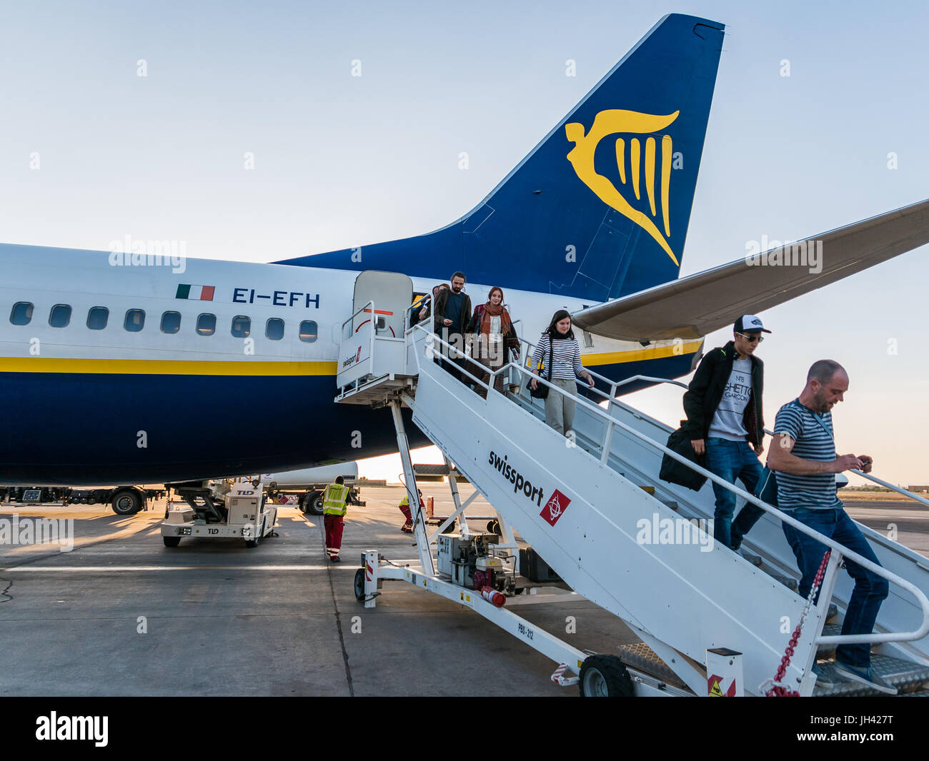 Passengers Unboarding High Resolution Stock Photography and Images - Alamy