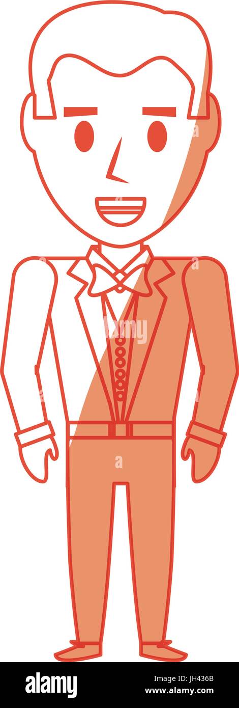 Retro Man cartoon icon vector illustration graphic design Stock Vector ...