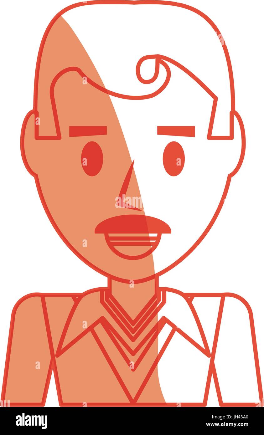 Retro Man cartoon icon vector illustration graphic design Stock Vector ...