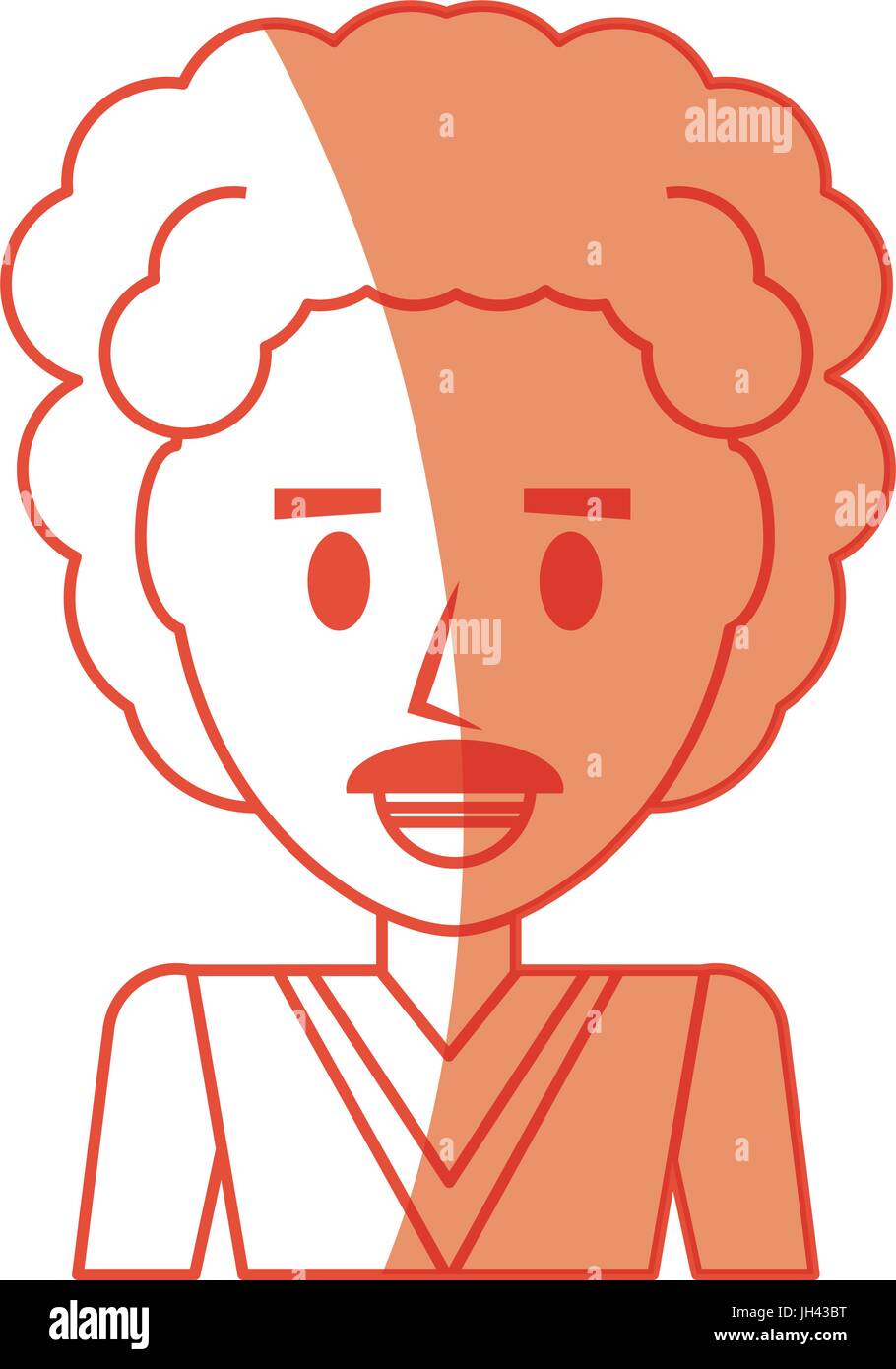 Retro Man cartoon icon vector illustration graphic design Stock Vector ...